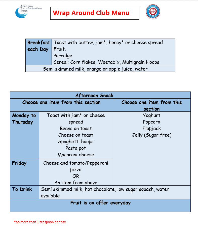 Wrap Around Club - Iceni Academy - Primary